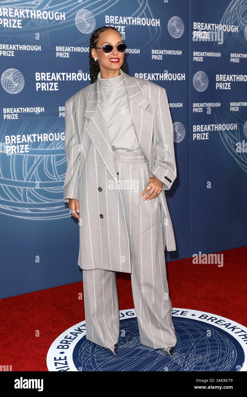 Alicia Keys bei der 11. Verleihung des Breakthrough Prize für ...