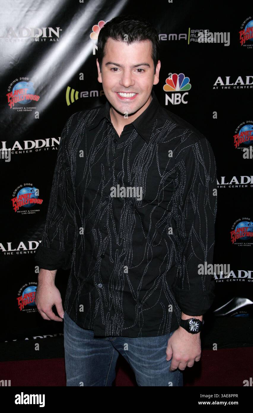 Oct 25, 2004; Las Vegas, Nevada, USA; Singer JORDAN KNIGHT at the 2004 ...