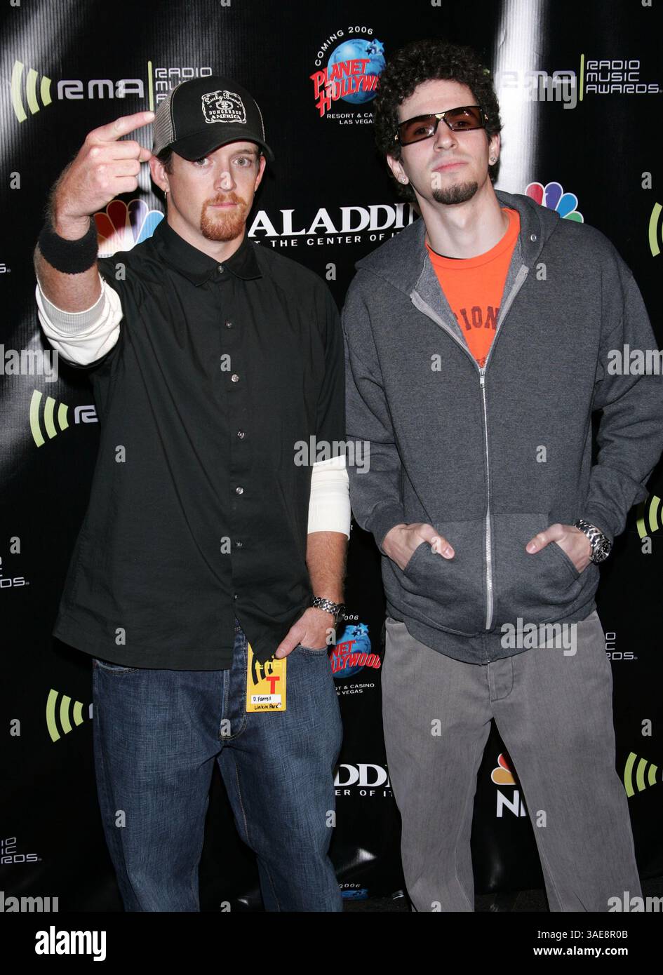 Oct 25, 2004; Las Vegas, Nevada, USA; Linkin Parks Guitarist BRAD ...