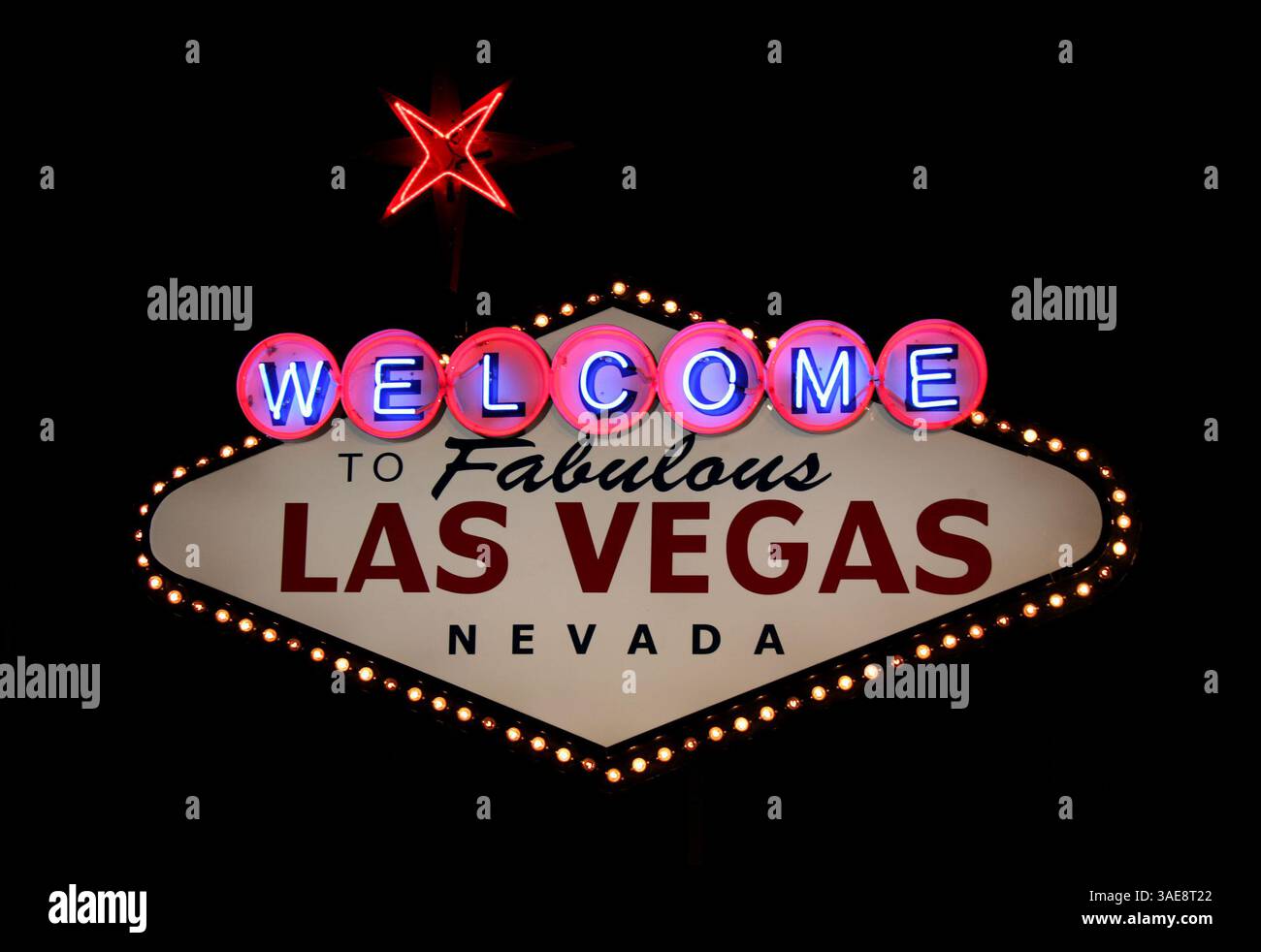 Nov 13, 2004; Santa Monica, California, USA; LAS VEGAS SIGN as CSI ...