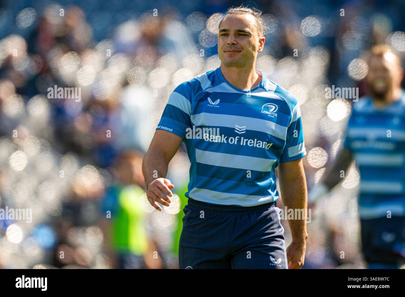 Dublin, Ireland. 06th Apr, 2025. James Lowe of Leinster during the ...