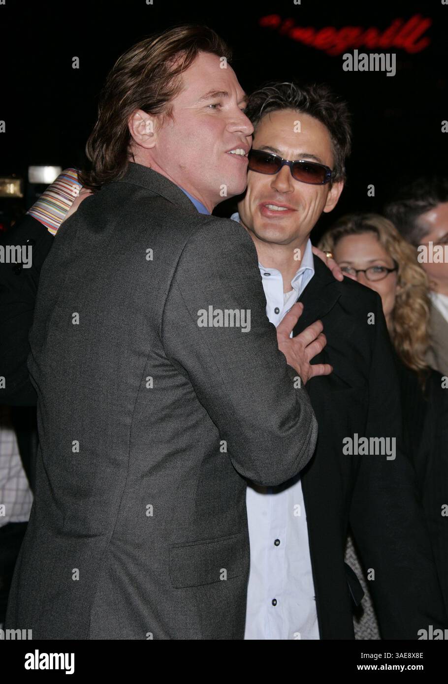 Nov 16, 2004; Hollywood, California, USA; Actors ROBERT DOWNEY JR & VAL ...