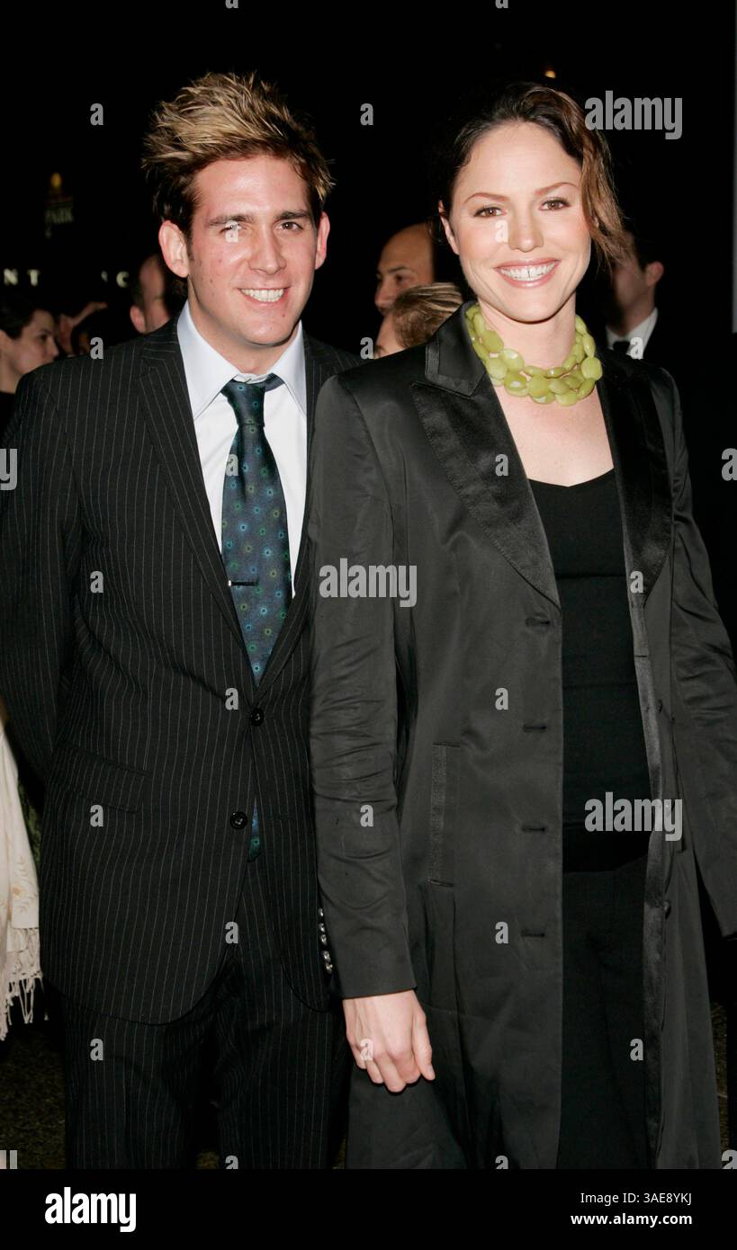 Jan 09, 2005; Pasadena, CA, USA; Actress JORJA FOX and actor ERIC ...