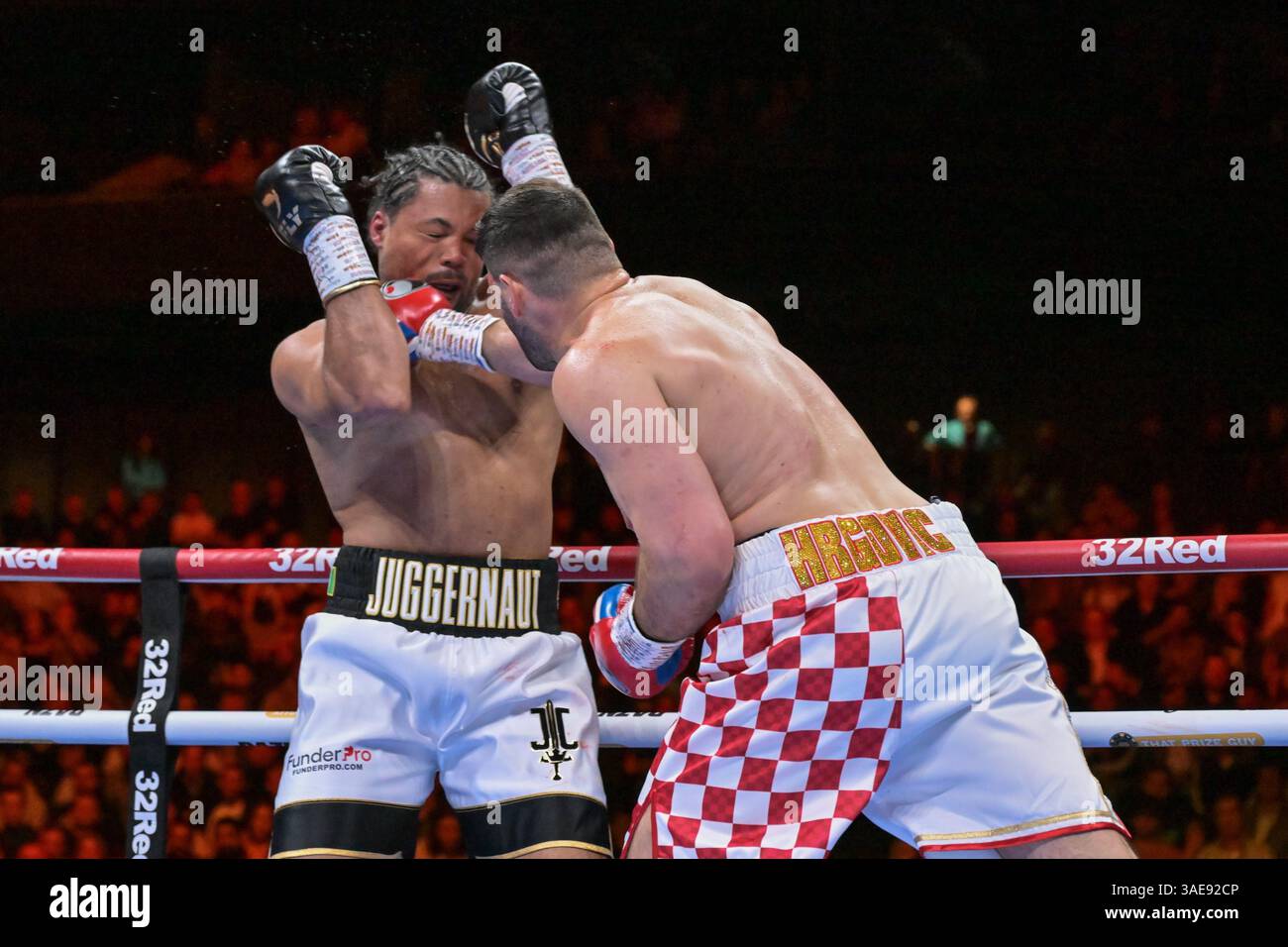 5th April 2025; Co Op Live Arena, Manchester, England; Heavy Impact Heavyweight Boxing, Joe ...