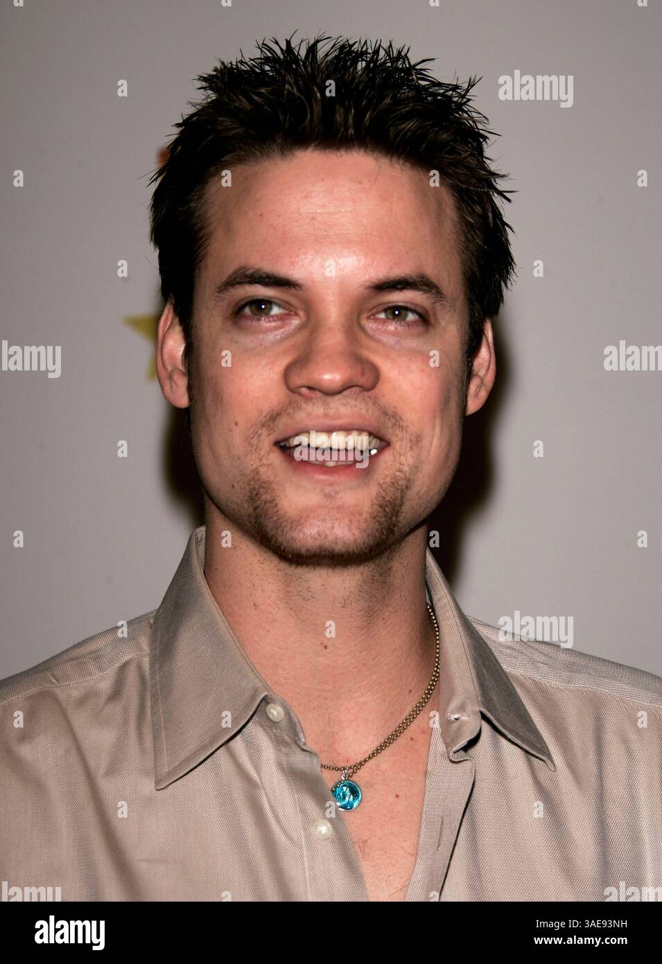 Jan 20, 2005; Burbank, California, USA; Actor SHANE WEST arrives as WB ...