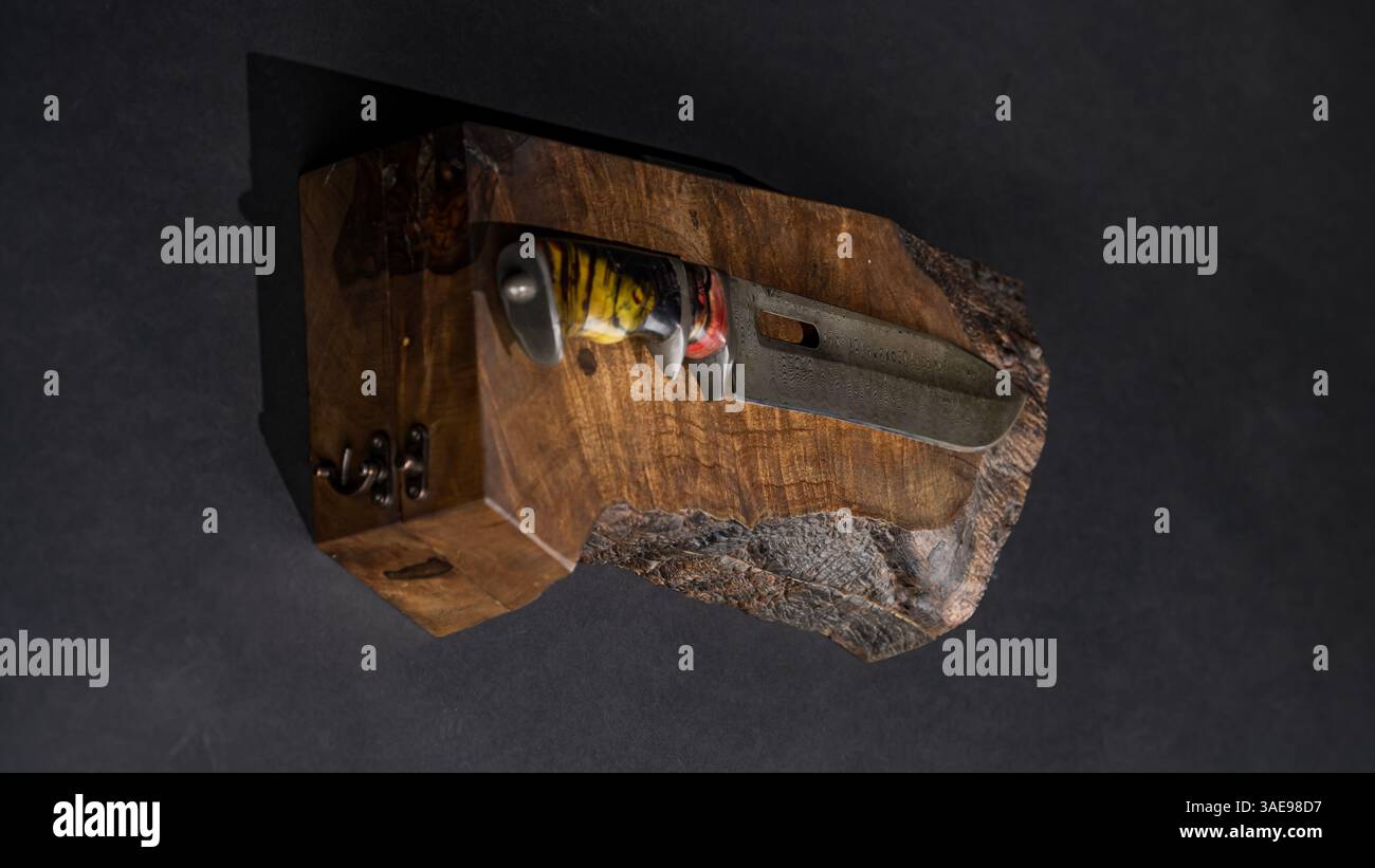 Damascus knives are known for their wavy steel patterns, strength, and ...