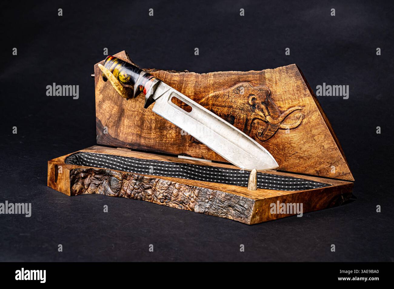 Damascus knives are known for their wavy steel patterns, strength, and ...