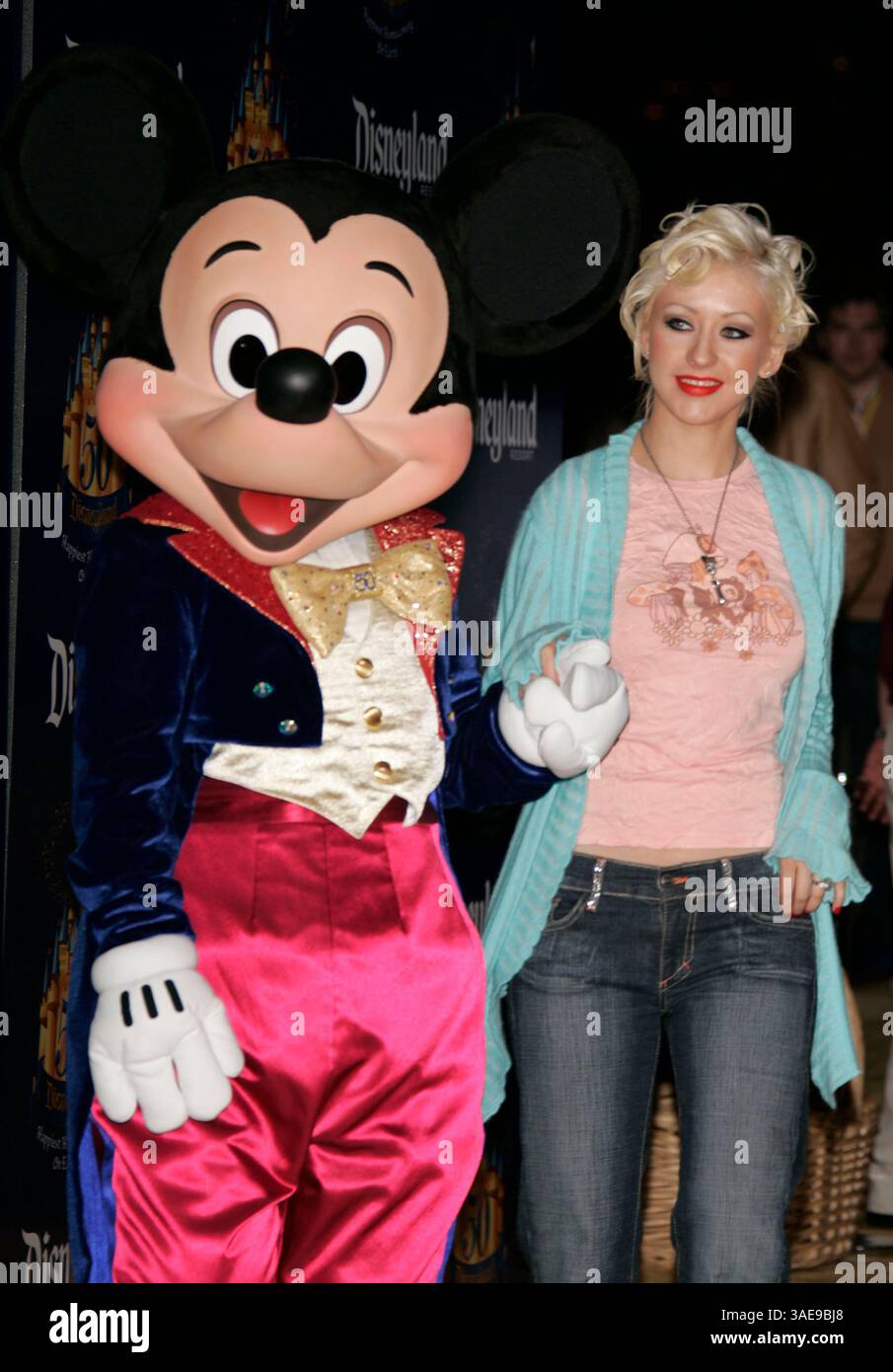 May 4, 2005; Anaheim, California, USA; Pop Star CHRISTINA AGUILERA ...