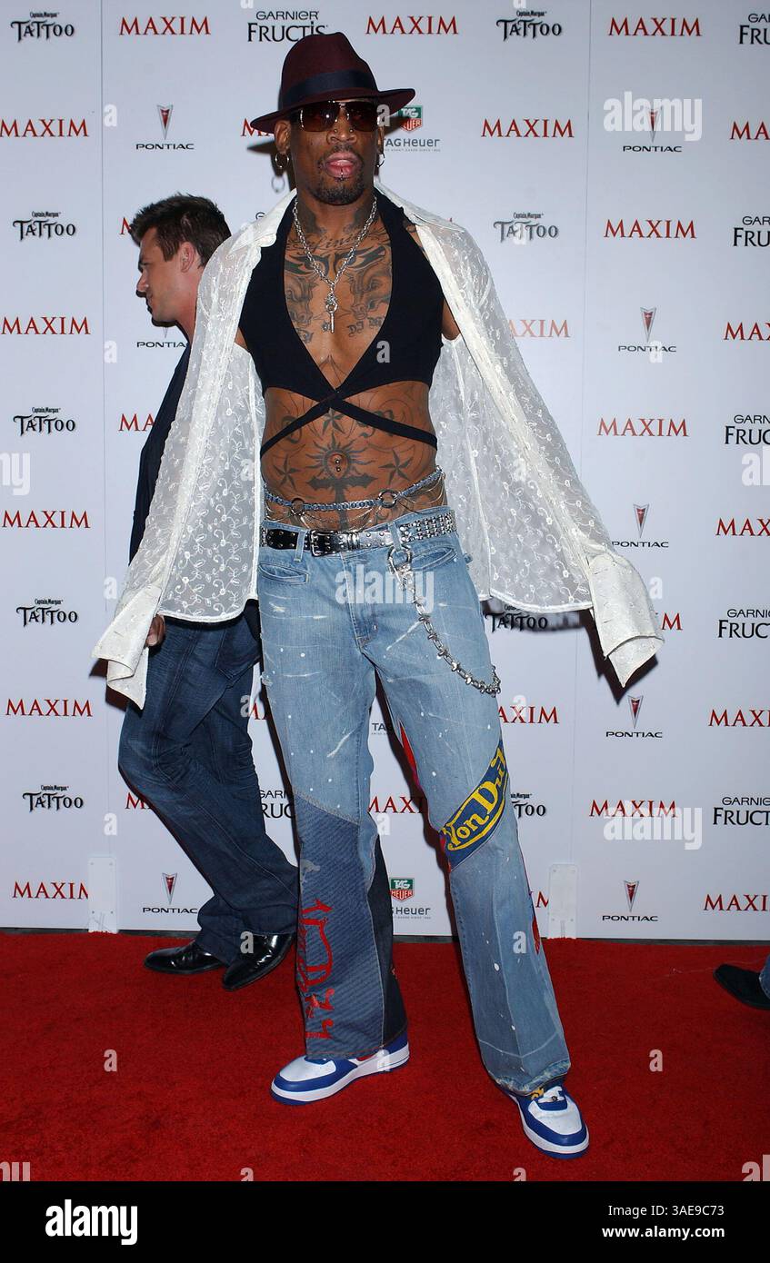 May 12, 2005; Los Angeles, California, USA; DENNIS RODMAN at Maxim ...