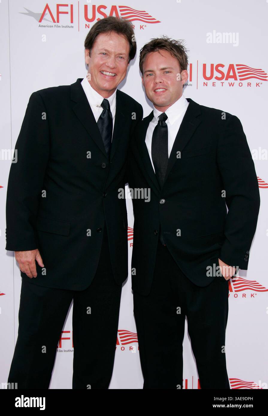 Jun 9, 2005; Hollywood, California, USA; DJ RICK DEES & son KEVIN at ...