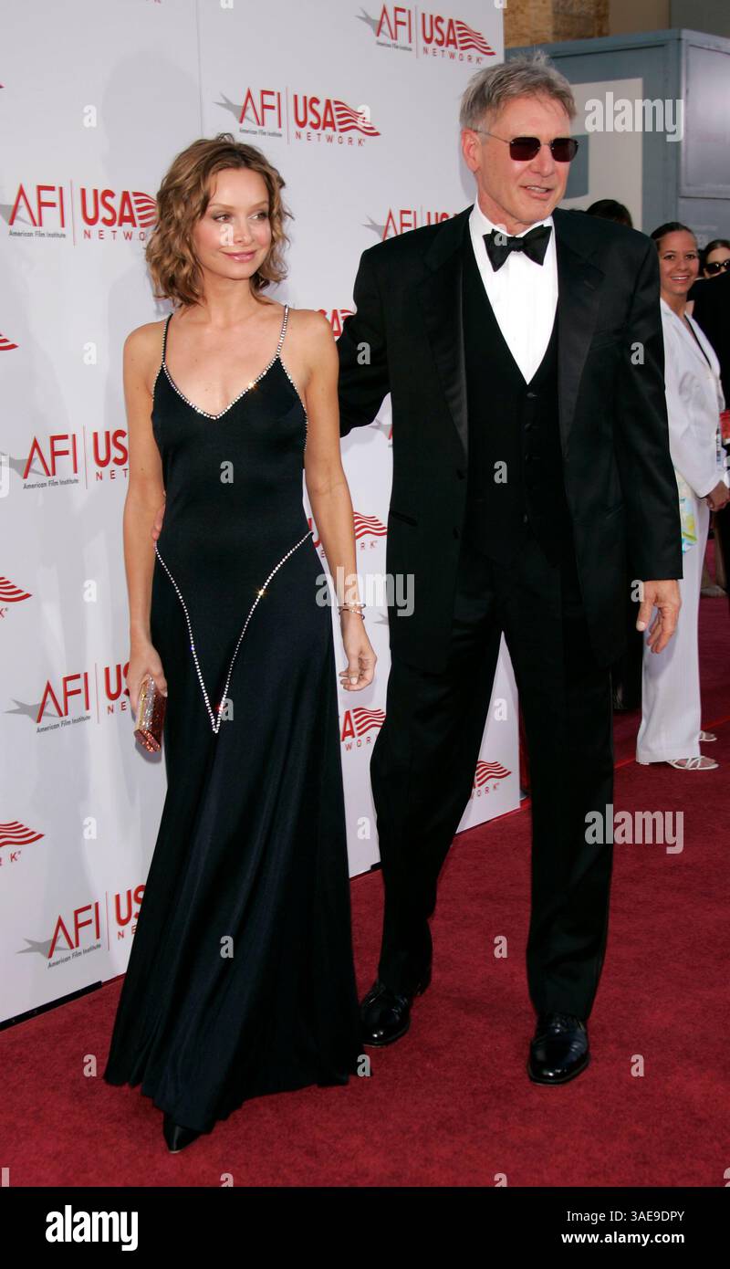 Jun 9, 2005; Hollywood, California, USA; Actress CALISTA FLOCKHART ...