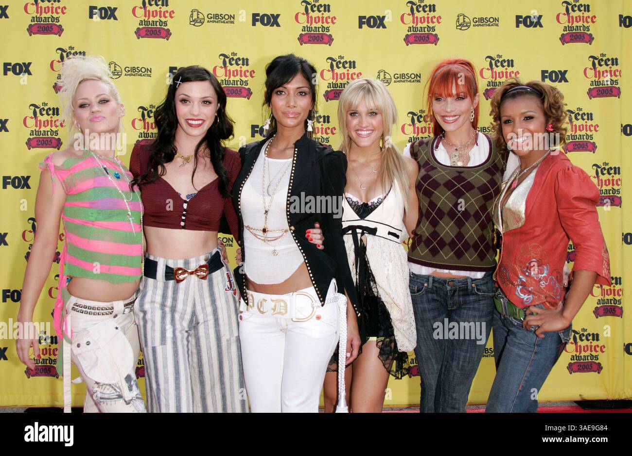 Aug 14, 2005; Hollywood, California, USA; Performers THE PUSSYCAT DOLLS ...