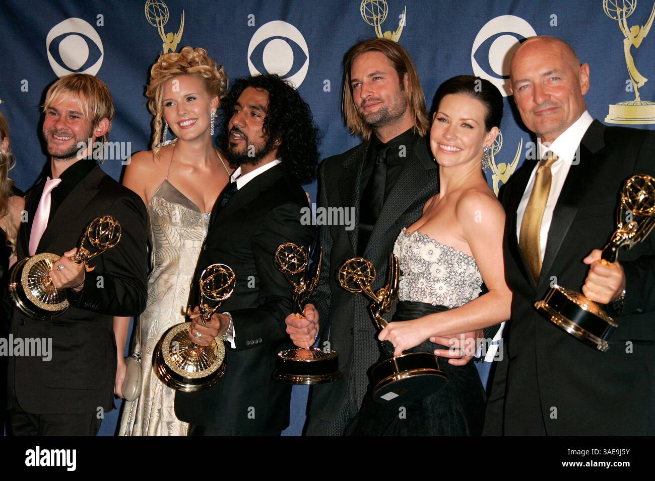 Sep 18, 2005; Los Angeles, CA, USA; (L-R) The cast of 'Lost' DOMINIC ...