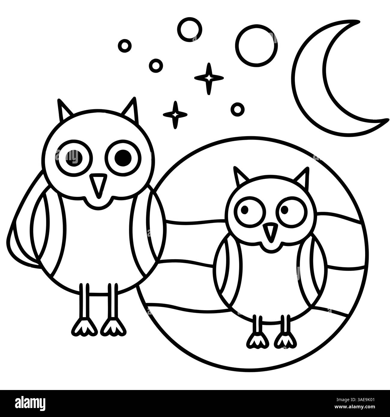 Animal Playing Coloring Pages. Funny Animals Playing Outline For Kids ...