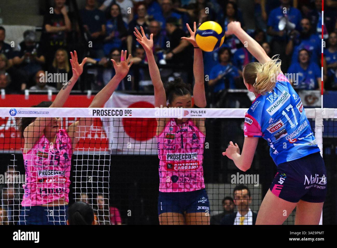 Treviso, Italy. 06th Apr, 2025. Ting Zhu ( Prosecco Doc Imoco ...
