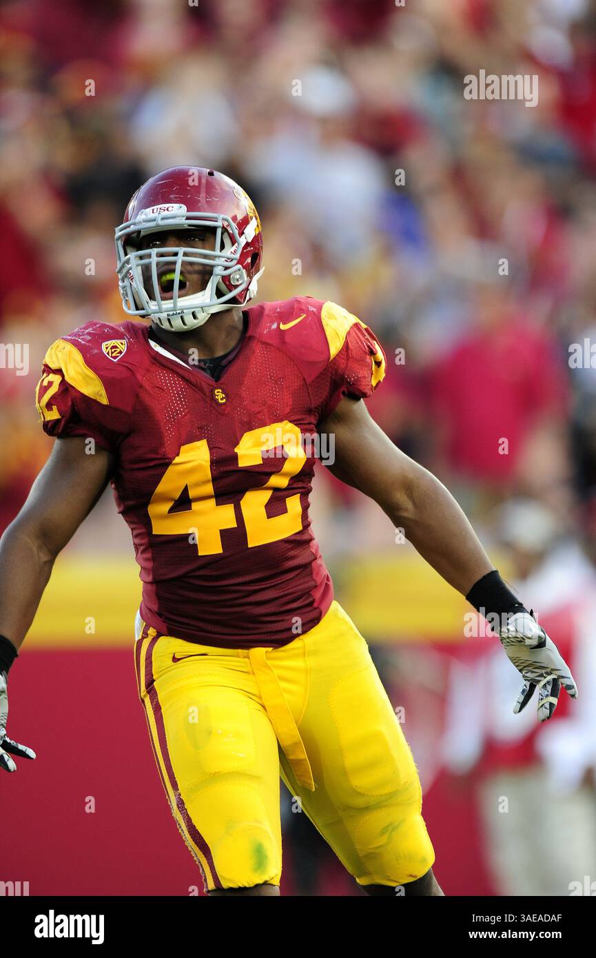 Devon Kennard of the USC Trojans during a 17-14 victory over the Utah ...