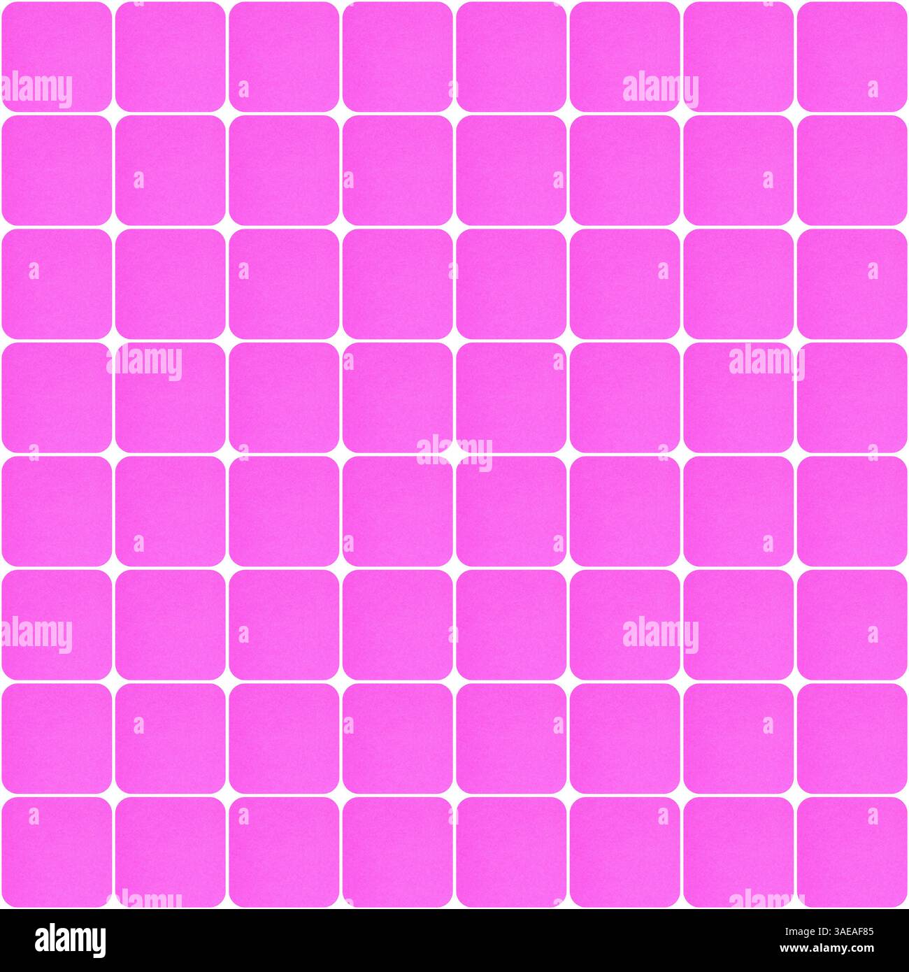 abstract seamless mosaic pattern: pink rounded square textured tiles on ...