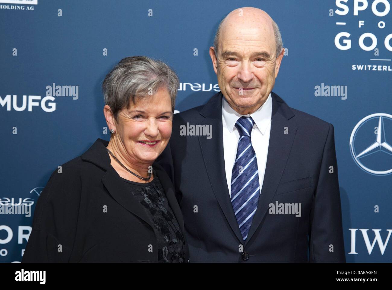 Zurich, Switzerland - November 23, 2019: Laureus Charity Night with F1 ...