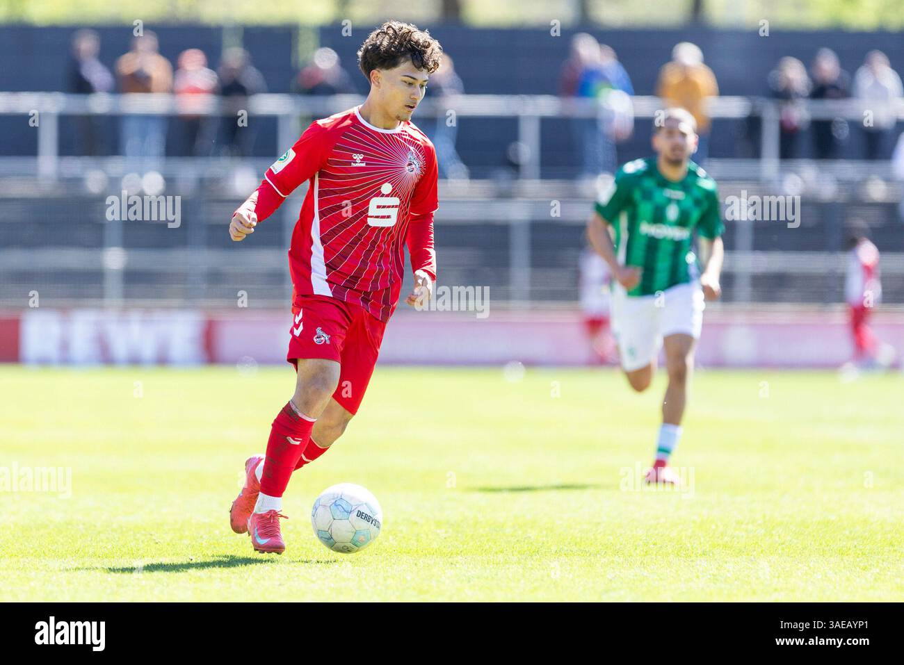 Justin Kai von der Hitz (1. FC K?ln U19, 7). U19-Bundesliga, 9. Spieltag der Hauptrunde, 1. FC K ...