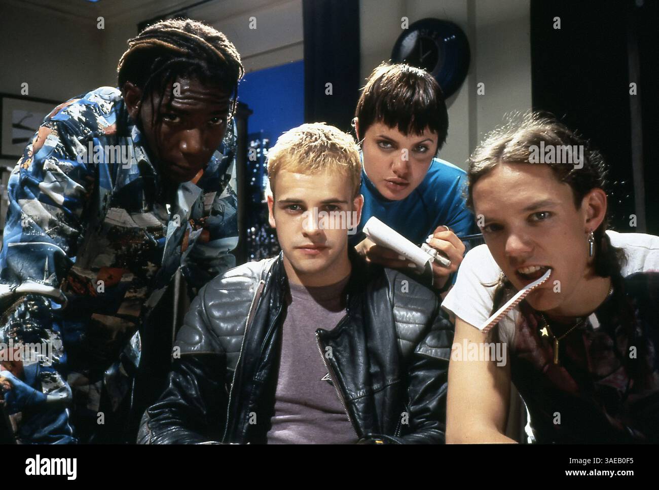 Film Still / Publicity Still from "Hackers" Angelina Jolie, Jonny Lee ...