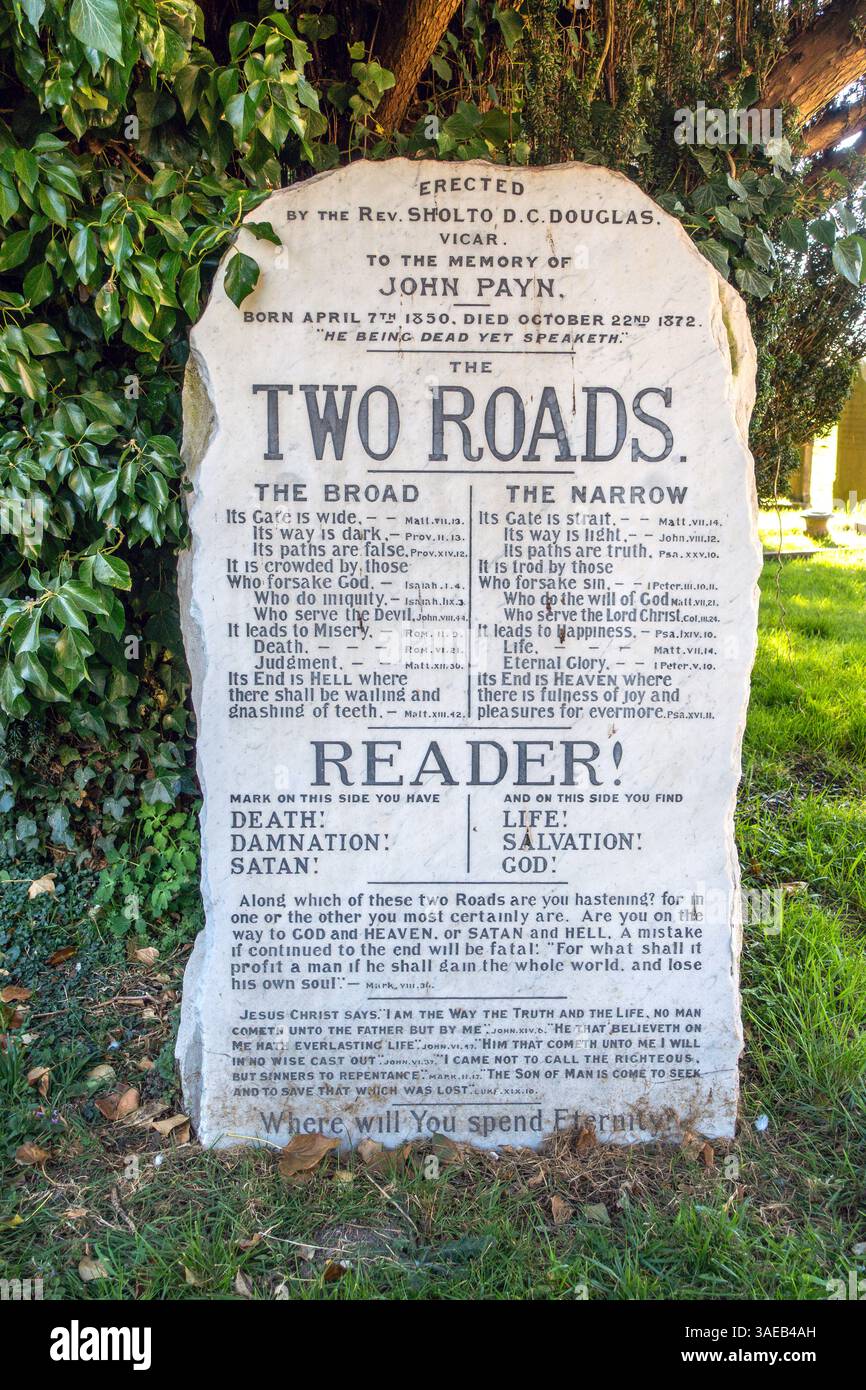 Unusual,Memorial,Headstone,John Payn,Nonington,Cemetery,Nonington,Kent ...