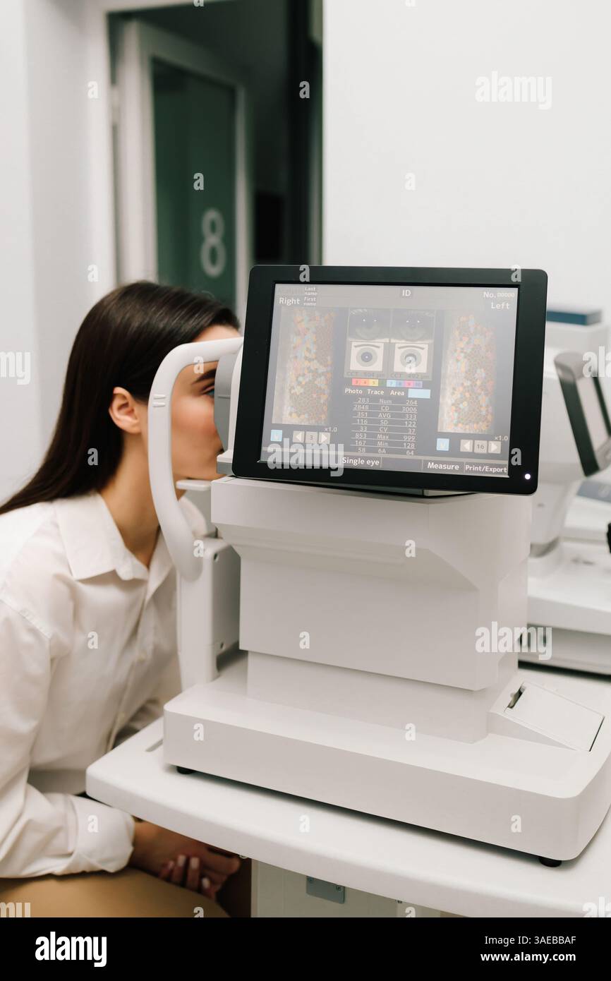 Retinal scans on display, assisting in early diagnosis of eye diseases ...