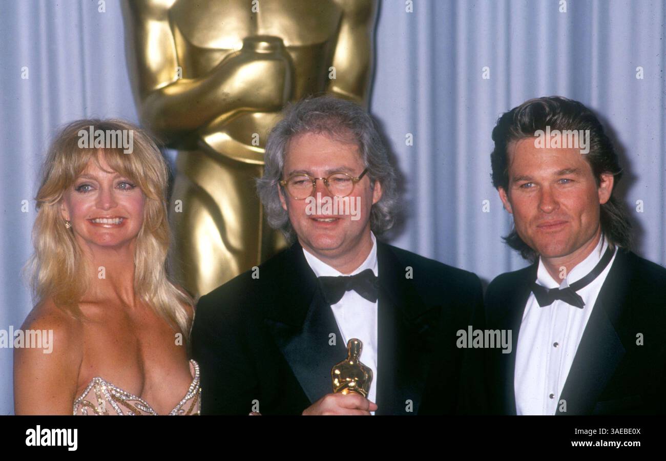 Mar 29, 1989; Los Angeles, CA, USA; Actor GOLDIE HAWN with BARRY ...