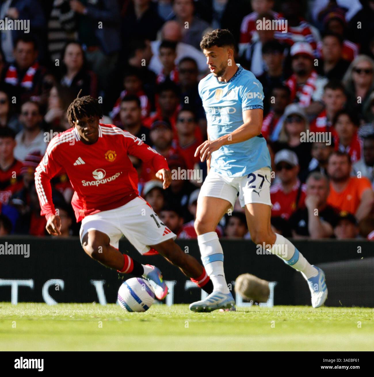 Old Trafford, Manchester, UK. 6th Apr, 2025. Premier League Football ...