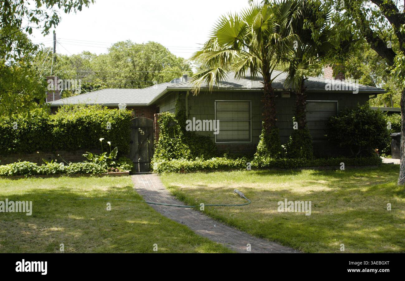 May 05, 2003; Modesto, CA, USA; The home of Scott and Laci Peterson at ...