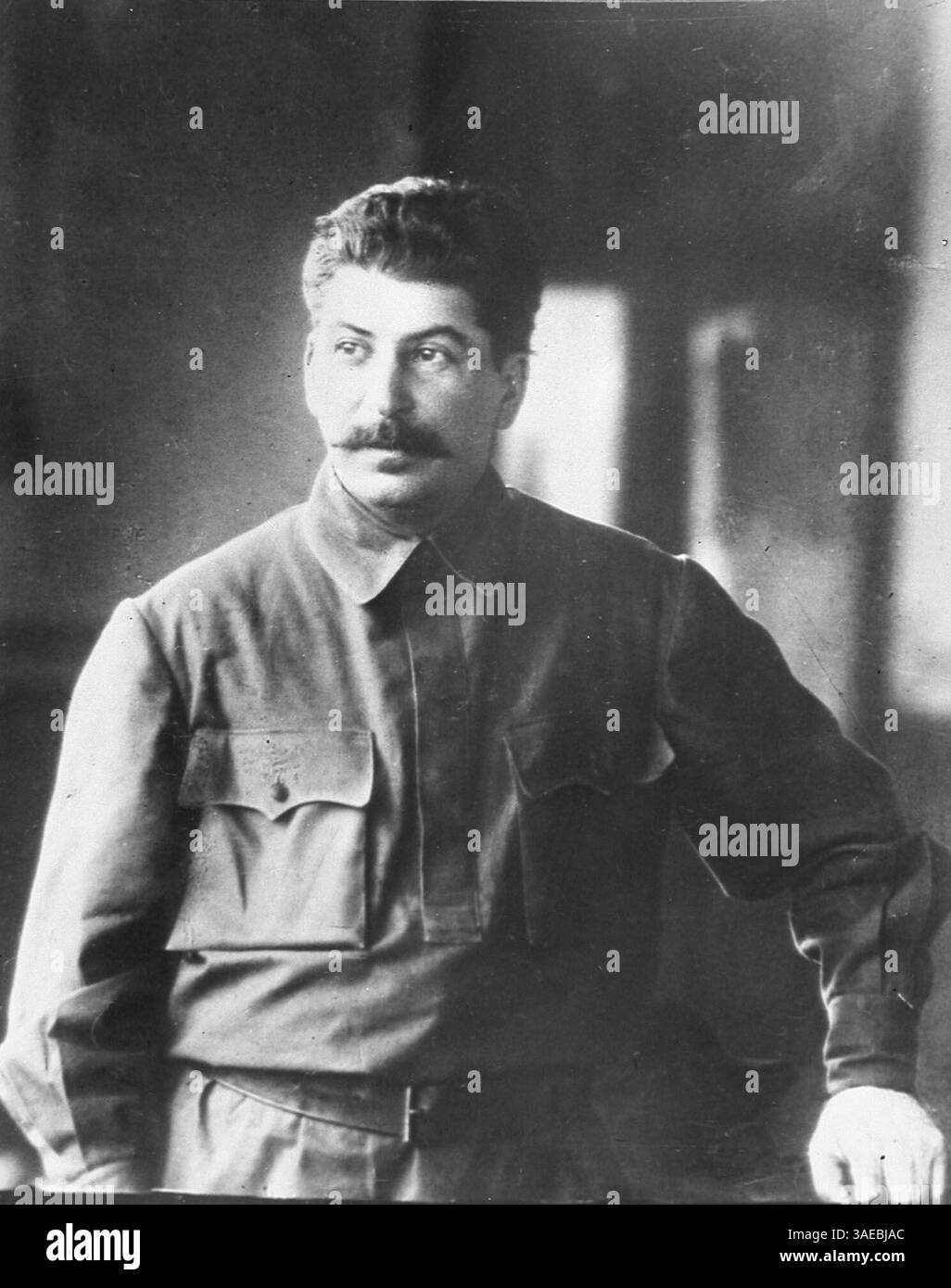 Portrait joseph stalin from soviet Black and White Stock Photos ...