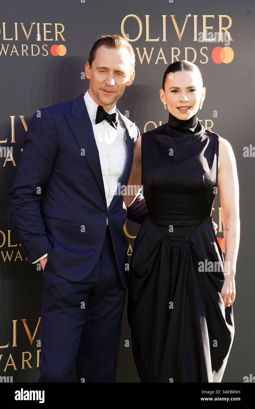 Hayley atwell attending the 2025 olivier awards with mastercard at the ...