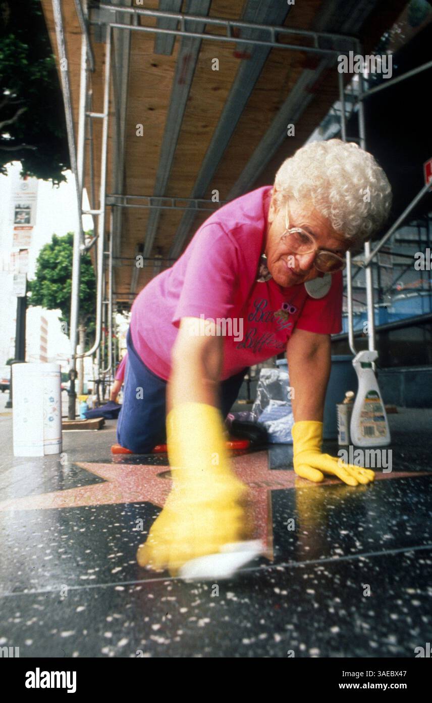 Jan 01, 1995; Los Angeles, CA, USA; ROSE BITTERS, one of the devouted ...