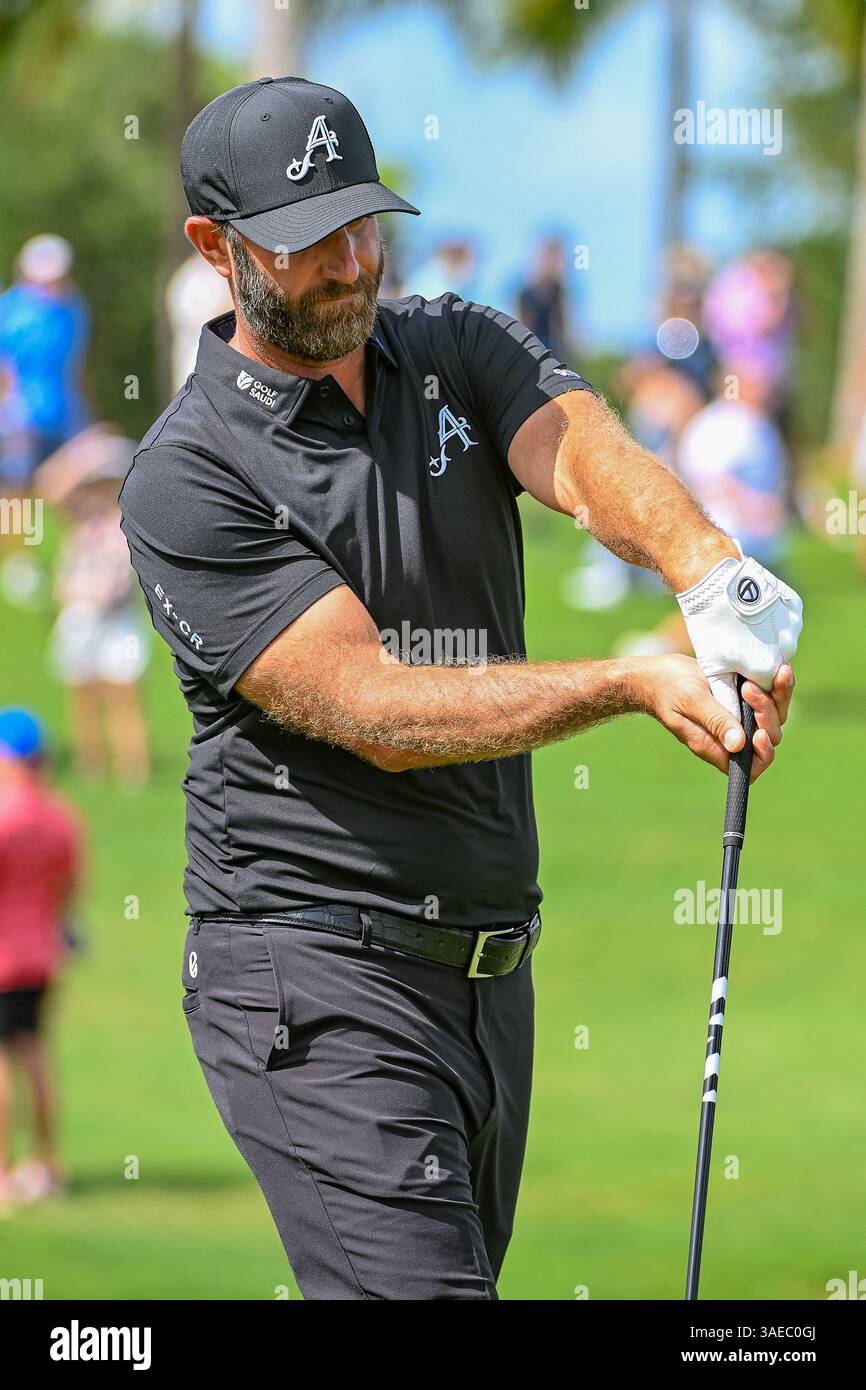 Doral, USA. 05th Apr, 2025. Apr 5, 2025, Miami, Florida, USA; Dustin ...