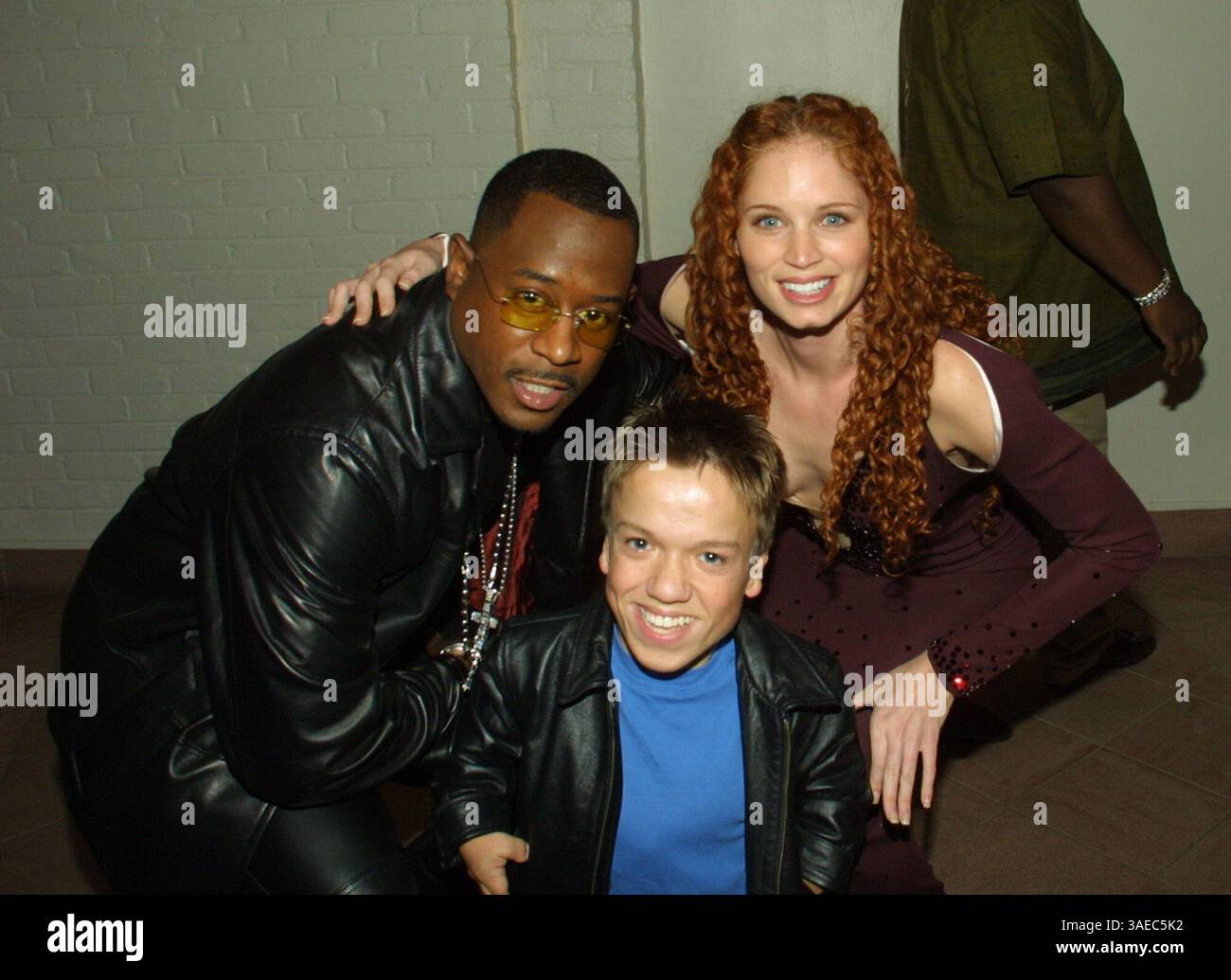 Nov 15, 2001; Los Angeles, CA, USA; Actors MARTIN LAWRENCE, MIKEY POST ...