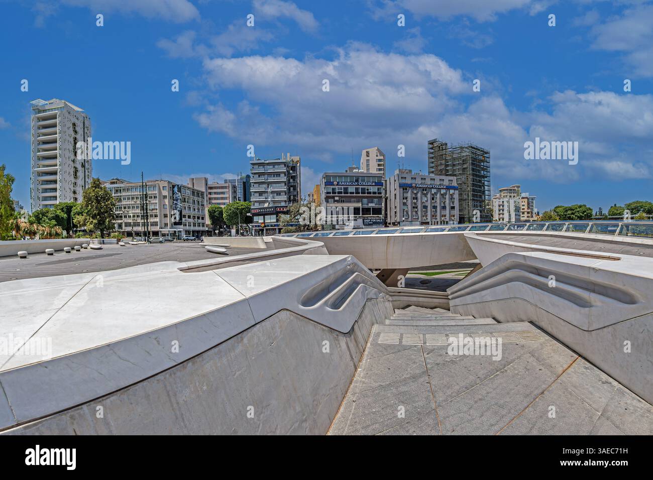 NICOSIA, CYPRUS - JUNE 18, 2024: Eleftheria Square, or Liberty Square ...