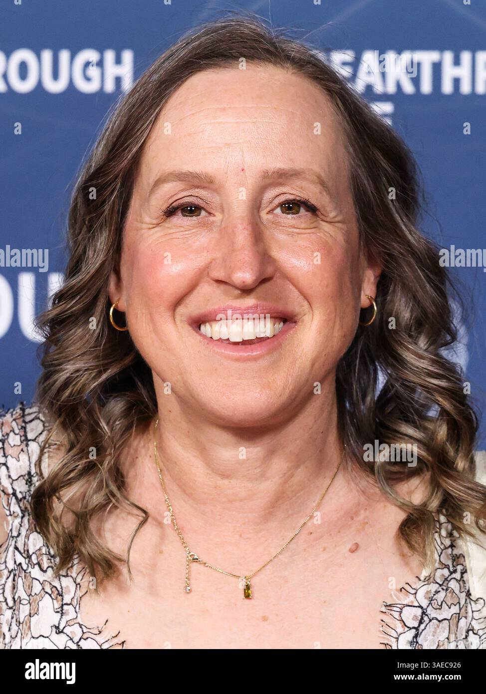 SANTA MONICA, LOS ANGELES, CALIFORNIA, USA - APRIL 05: Janet Wojcicki ...