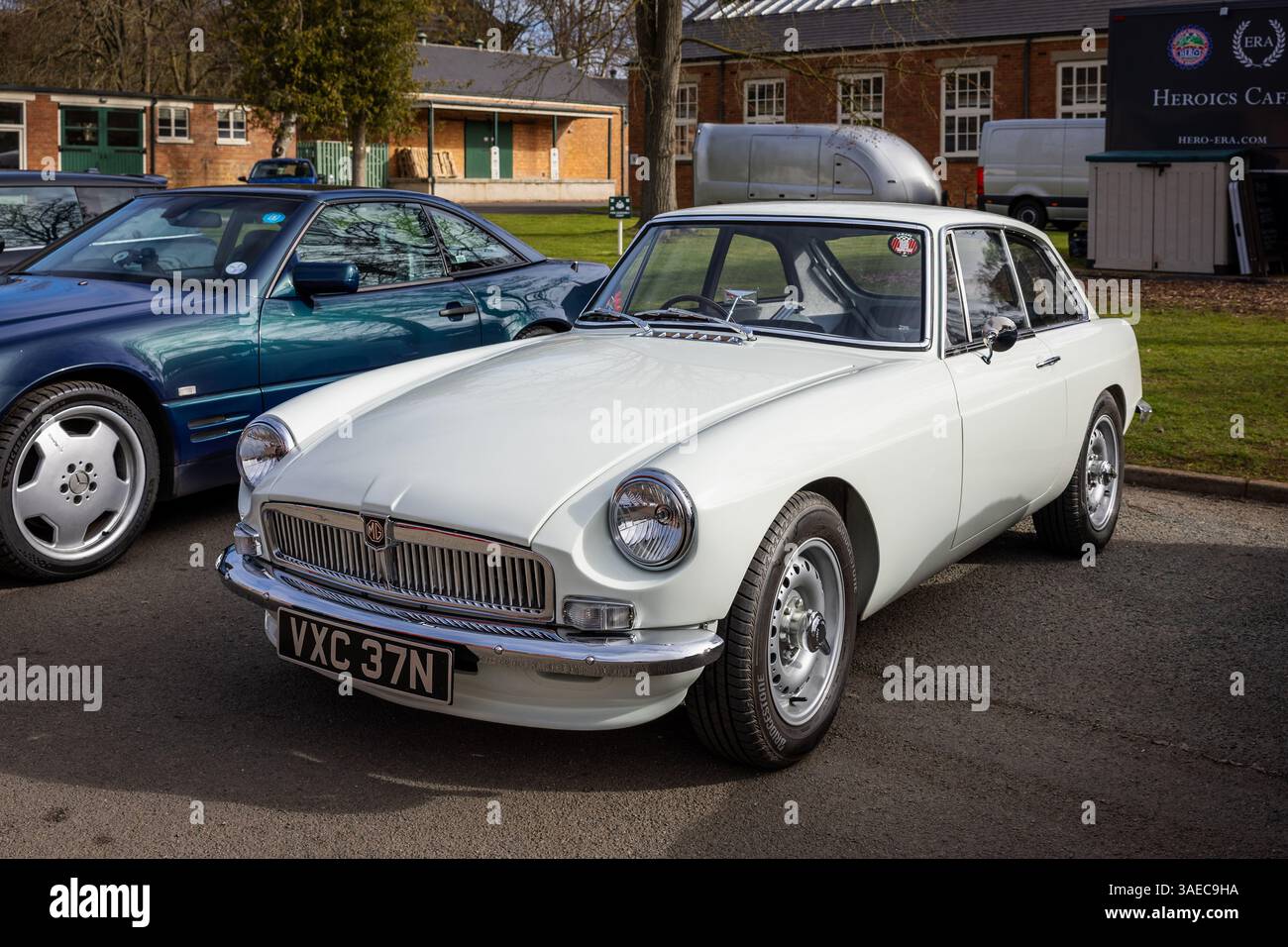 1974 MG MGB GT, on display at Bicester Heritage Assembly on the 16th ...