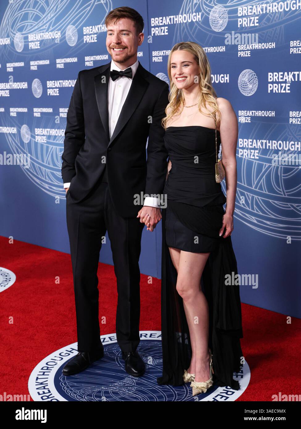 SANTA MONICA, LOS ANGELES, CALIFORNIA, USA - APRIL 05: MrBeast (Jimmy ...