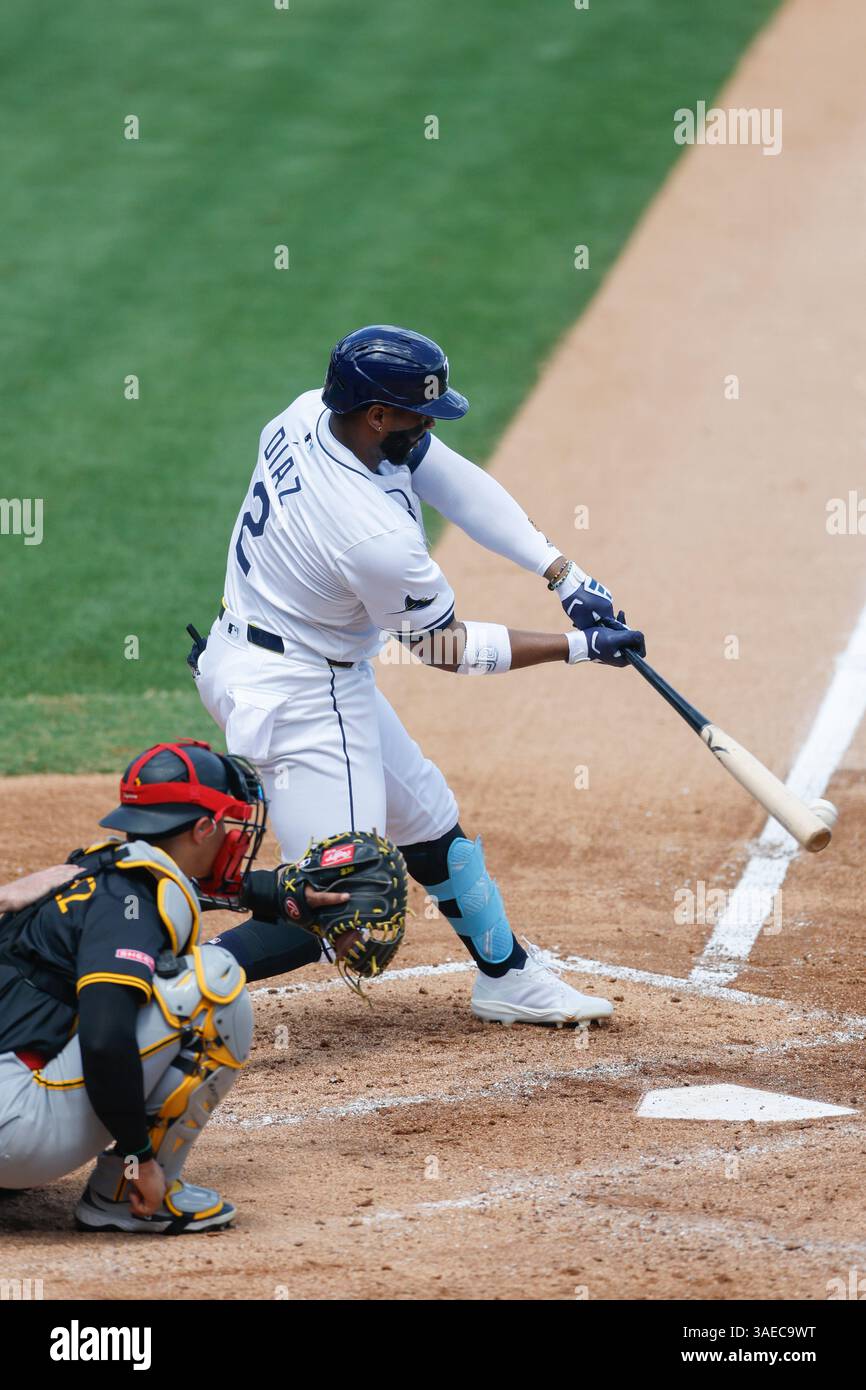 Tampa, United States. 02nd Apr, 2025. Tampa, FL USA: Tampa Bay Rays ...