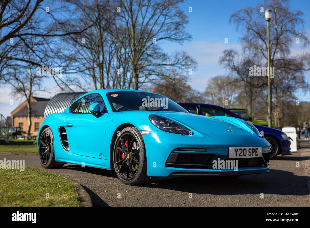 2018 Porsche 718 Cayman GTS, on display at Bicester Heritage Assembly ...