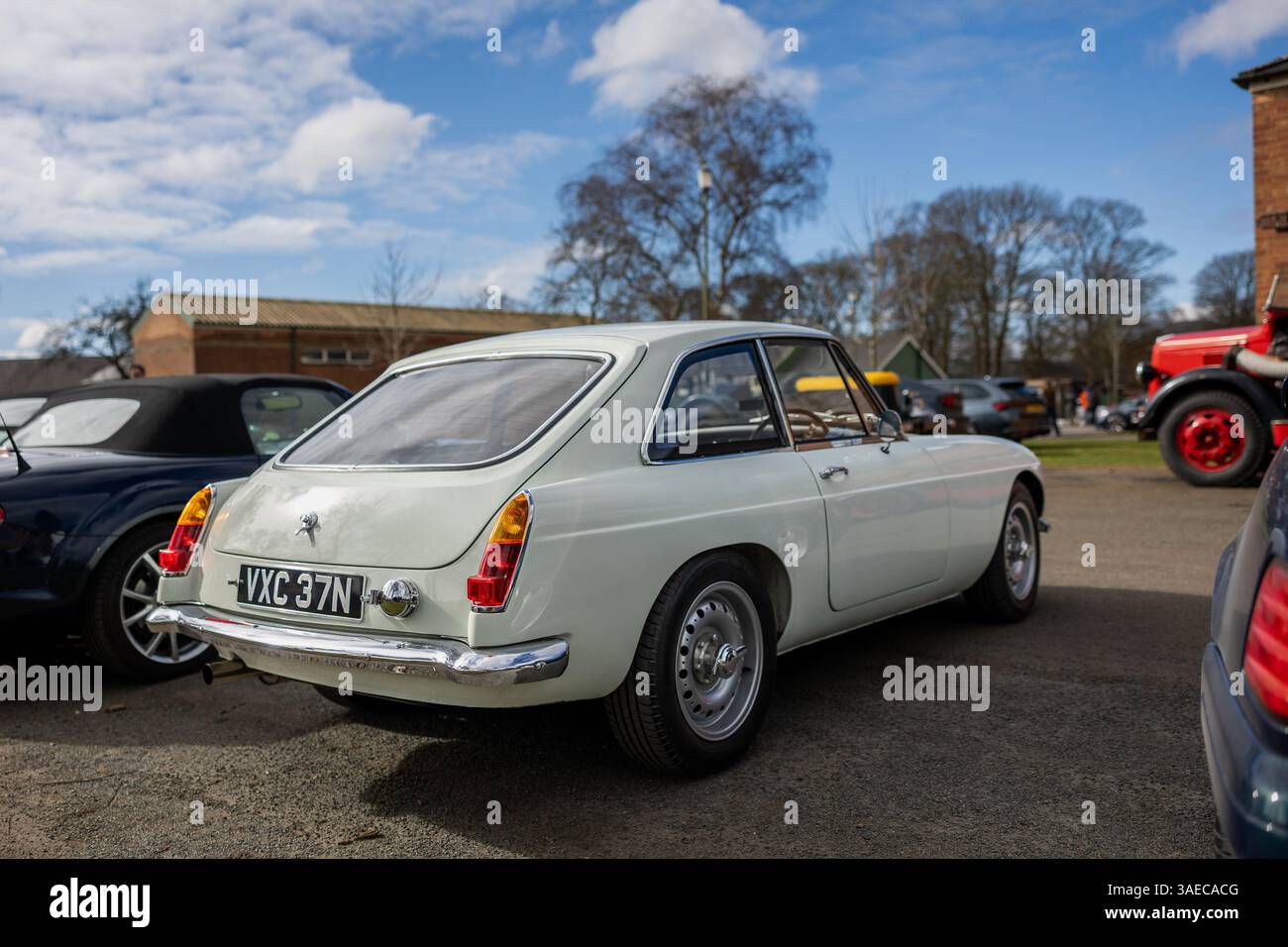 1974 MG MGB GT, on display at Bicester Heritage Assembly on the 16th ...
