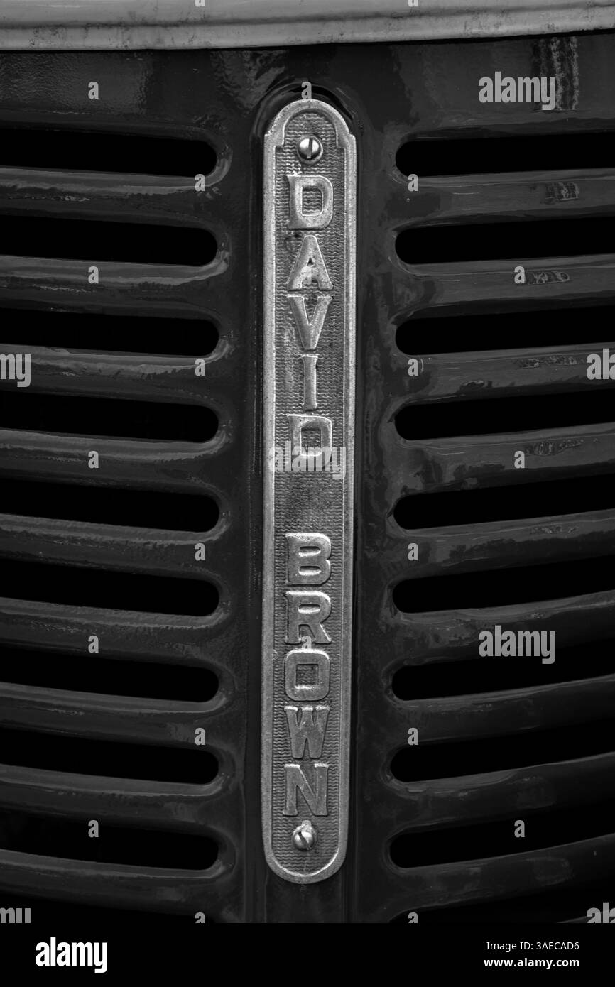 1954 David Brown RAF airfield tractor Stock Photo - Alamy