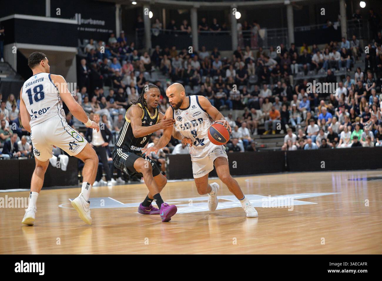 Jerome Robinson of Saint-Quentin Basketball during the French ...