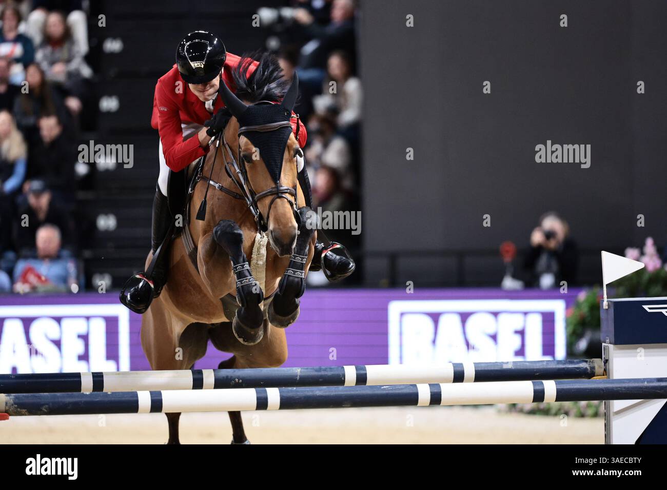 Vince JARMY of Hungary with Carbon Girl Z during the Longines FEI ...