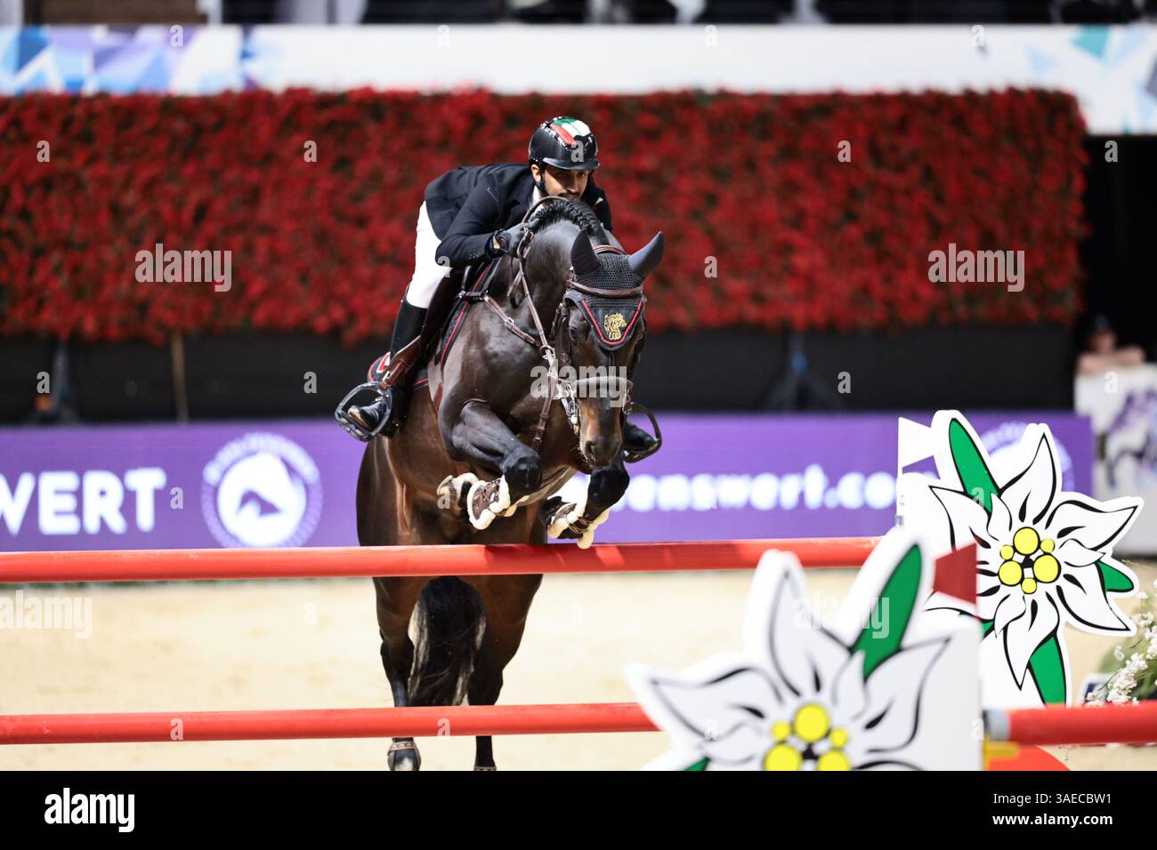 Omar Abdul Aziz AL MARZOOQI of United Arab Emirates with Enjoy de la ...