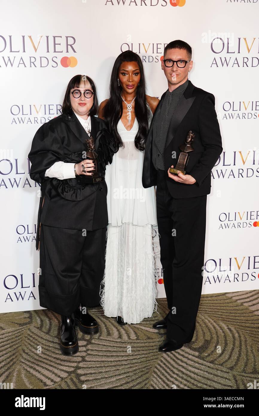 Gabriella slade in the winner's room with the best costume design award ...