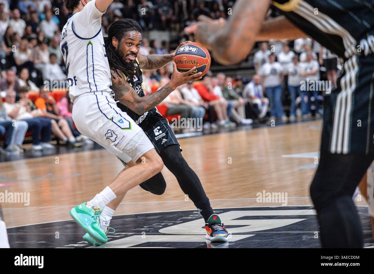 Paris Lee of LDLC ASVEL during the French championship, Betclic Elite ...