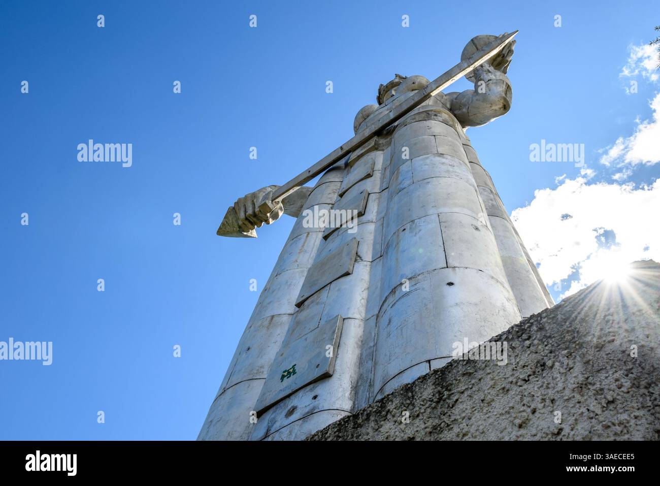 Kartlis Deda, Mother of Georgians monument on Sololaki hill in Tbilisi ...