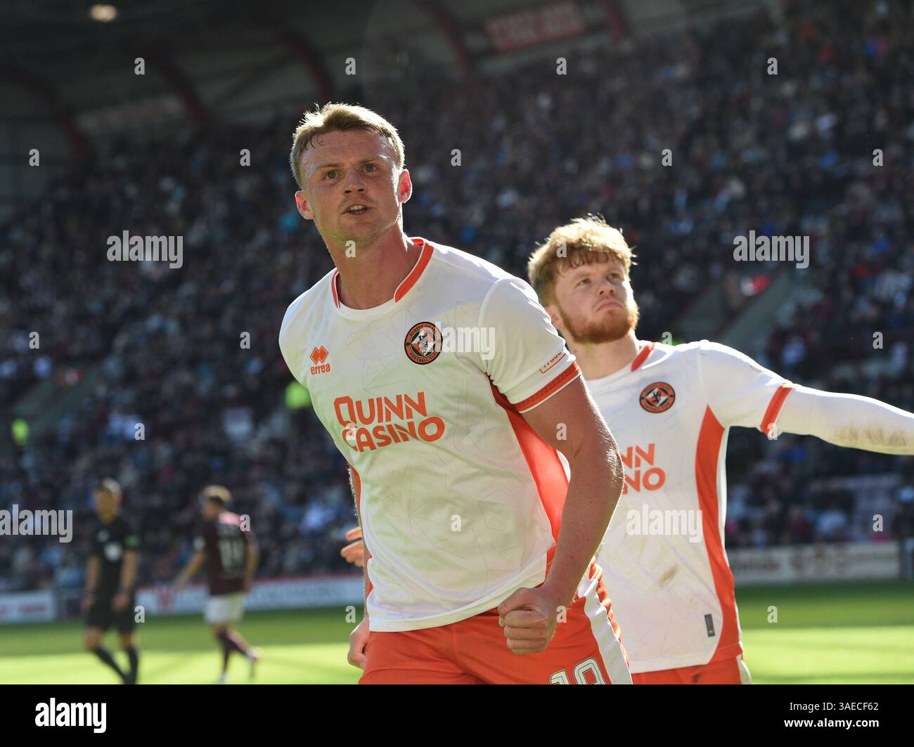 Tynecastle Park Edinburgh Scotland UK.5th April 25 William Hill ...