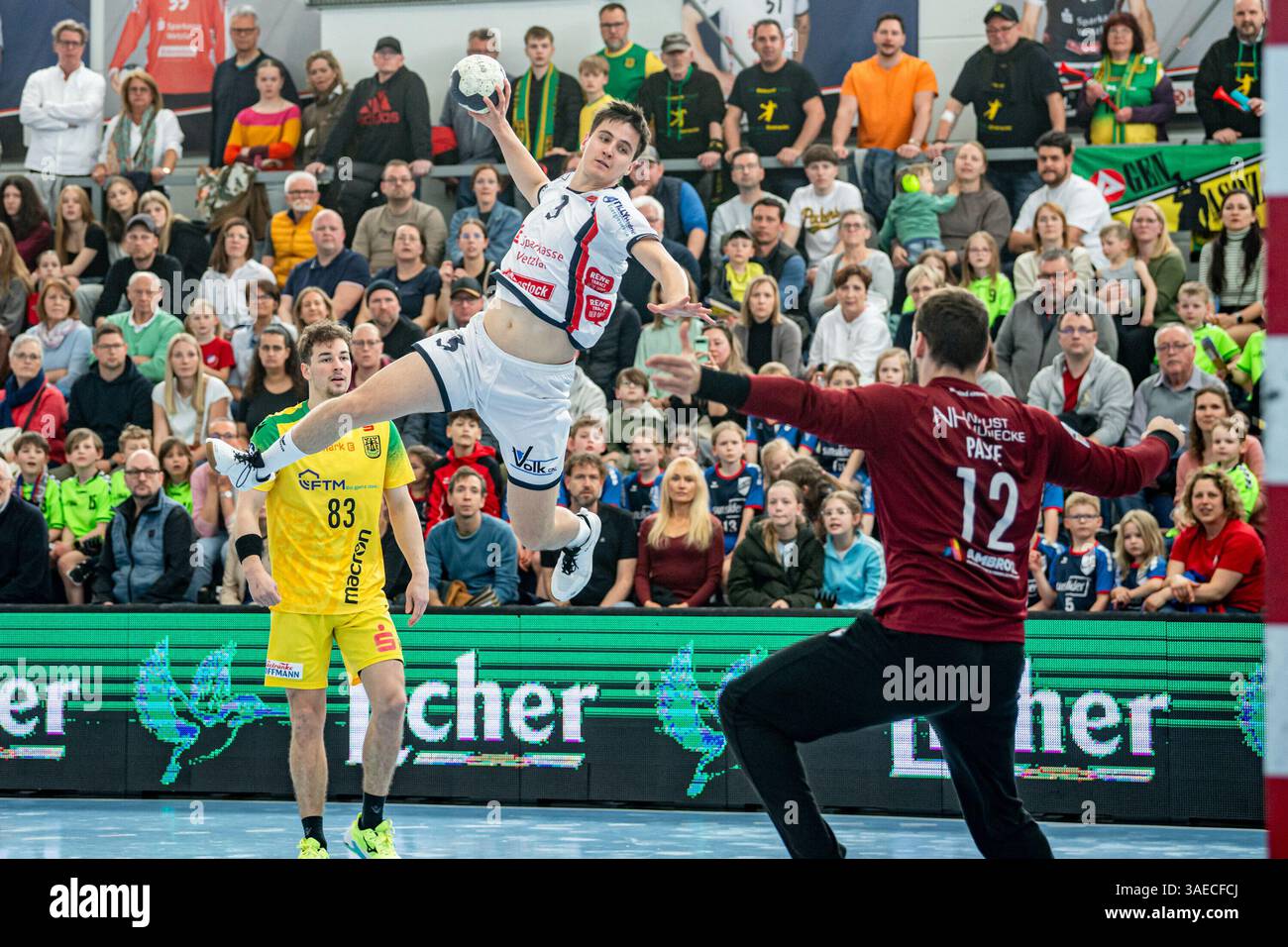 Philipp Schwarz (TV H?ttenberg, 3), Pierre Busch (VfL Eintracht Hagen, 83), Maurice Paske (VfL ...